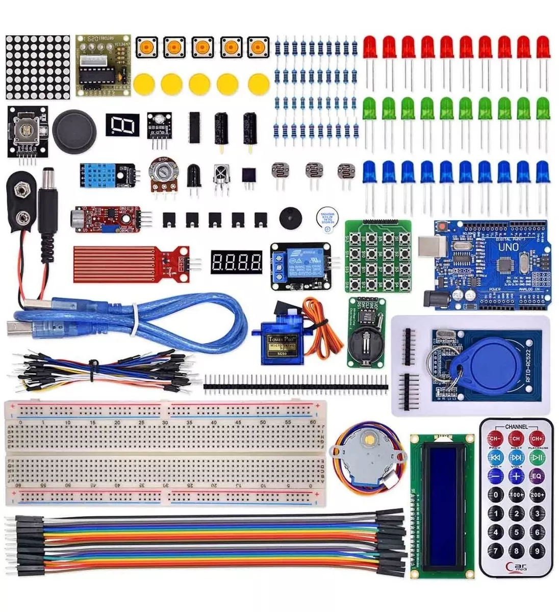 Kit Avanzado Starter Arduino Compatible en Caja – Activa Soluciones ...