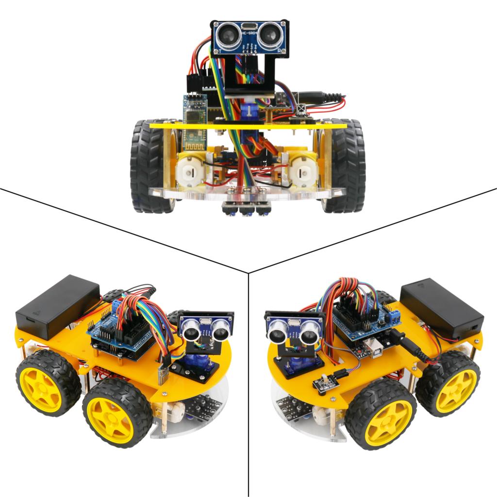 Kit Auto 4WD / Robot Armable Arduino Compatible – Activa Soluciones ...
