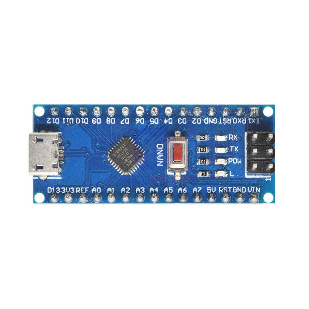Tarjeta de desarrollo Nano V3.0 Arduino Compatible con cable mini USB ...